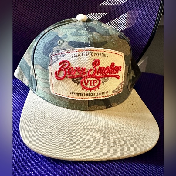 drew estate | Accessories | Drew Estate 222 Barn Smoker Vip Snap Back ...